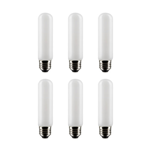 Satco 65 Watt Equivalent T10 E26/Medium (Standard) Dimmable LED Bulb | Wayfair